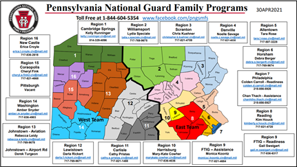 Pennsylvania Military Installations - Contact Information | The Official Army Benefits Website